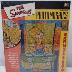 Buffalo Games | Games | Nwt The Simpsons Photomosaic Collectible Puzzle ...